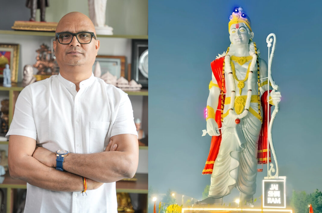 51-Foot Tallest Shri Ram Murti by Naresh Kumar Kumawat Inaugurated in Canada