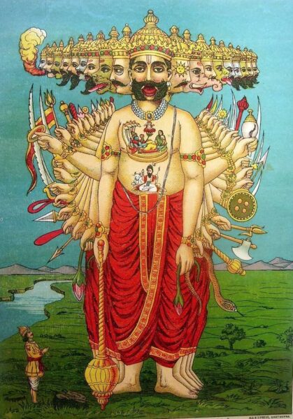 ‘Vishvarupa’ in Asian Art - Splendourous Images of Lord Vishnu's Cosmic ...
