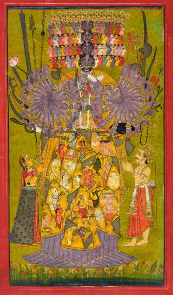‘Vishvarupa’ in Asian Art - Splendourous Images of Lord Vishnu's Cosmic ...