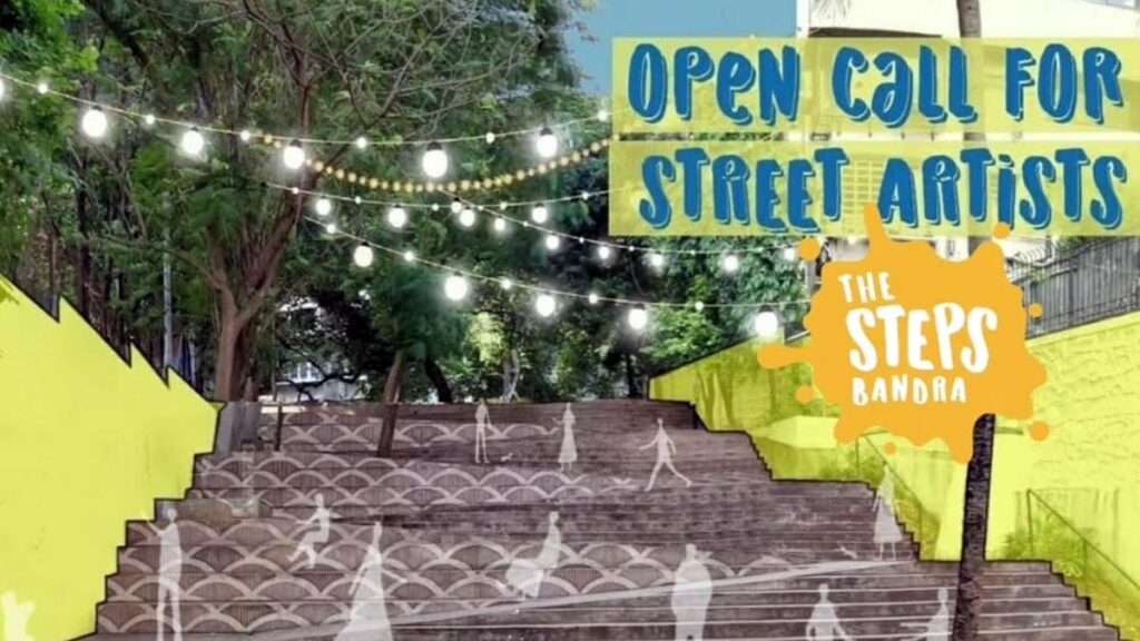 Call for Mural Proposals at The Steps Bandra: Art for Urban Renewal