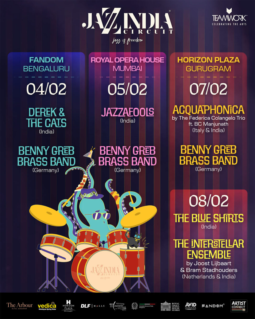 Jazz India Circuit 2026 Returns with International Jazz Artists Across ...